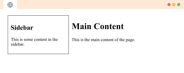 HTML Aside Tag With Examples 